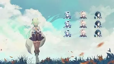 Start orb Anime, 5 variants for Windows download on VSThemes.org