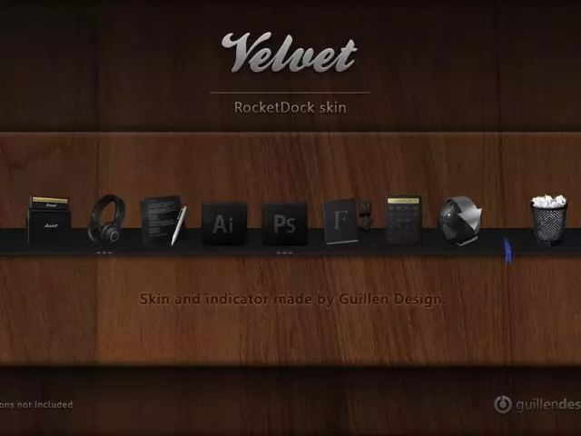 RocketDock Skins (100+)