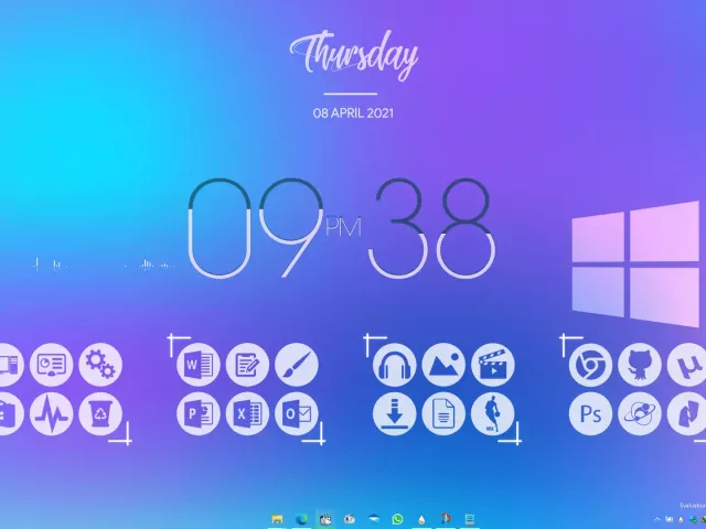 Skin Enigma for Rainmeter download on VSThemes.org