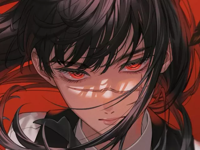 Live wallpaper Chainsaw Man - Yoru (Abstract) [4K] download on VSThemes.org