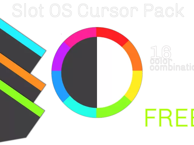 Red cursors - TOP 60 files to personalize the Windows interface
