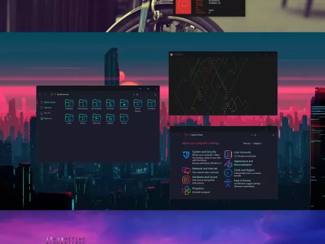 Theme Greenland for Windows 10 download on VSThemes.org
