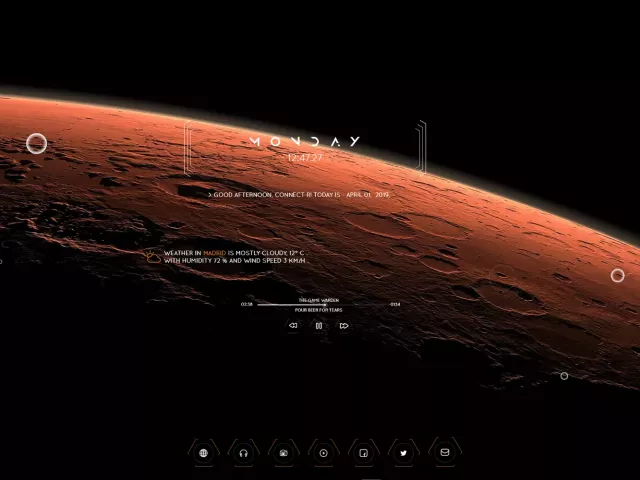 Skin Robik for Rainmeter download on VSThemes.org