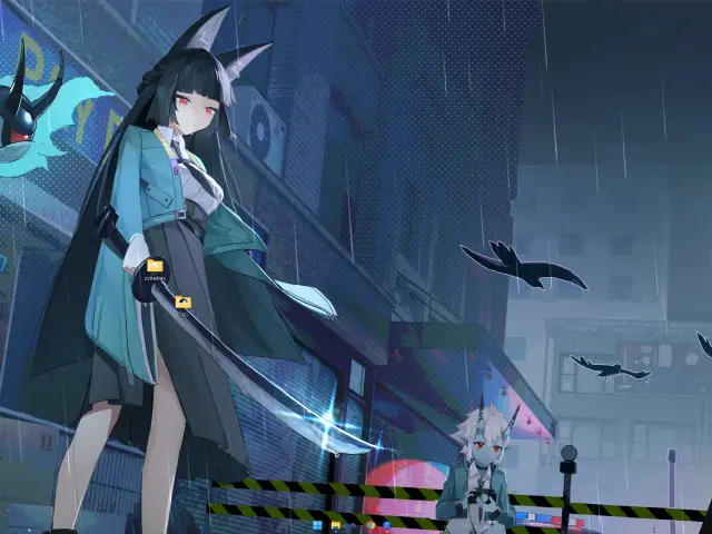 Live wallpaper Zenless Zone Zero - Miyabi download on VSThemes.org