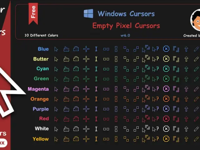 Linux cursors (70+)