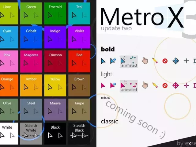 Purple cursors - TOP 40 files to personalize the Windows interface