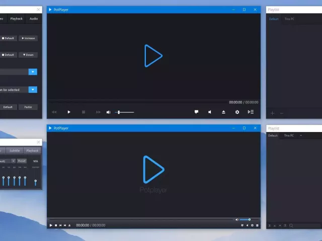 Skin Windows 11 for PotPlayer download on VSThemes.org