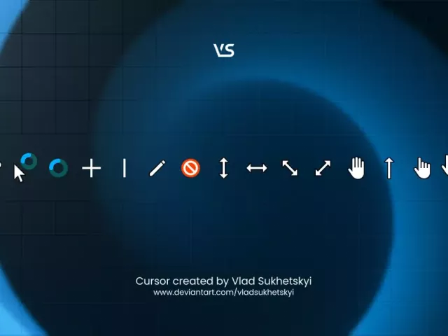Cursors VS v19.0 on Windows download on VSThemes.org