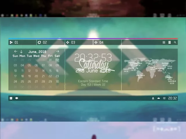 Skin Countdown Timer for Rainmeter download on VSThemes.org