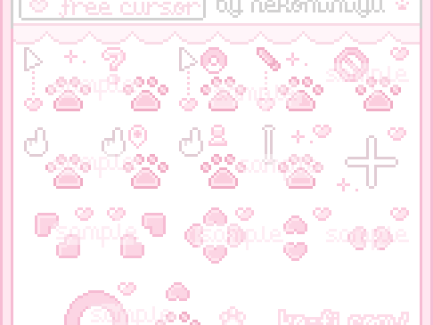 Cursors Cinnamoroll on Windows download on VSThemes.org