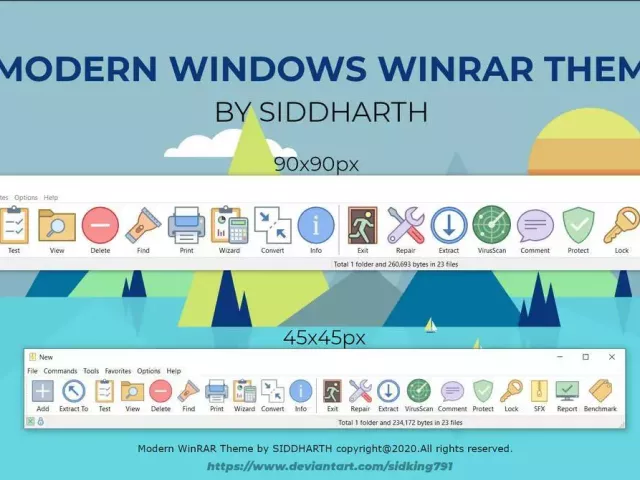 WinRar Skins (90+)