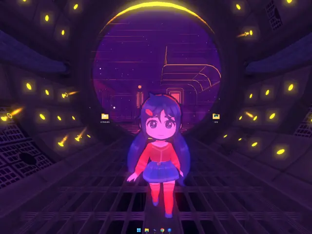 Live wallpaper Mita Cap (MiSide) download on VSThemes.org