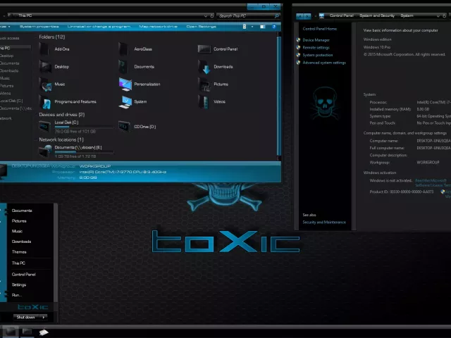 Blue themes for Windows 10 - TOP 90 files to personalize the Windows ...