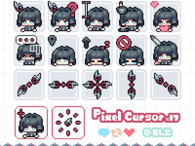 Cursors Kasane Teto on Windows download on VSThemes.org