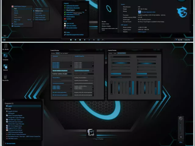 Neon Themes for Windows 7 - TOP 20 files to personalize the Windows ...