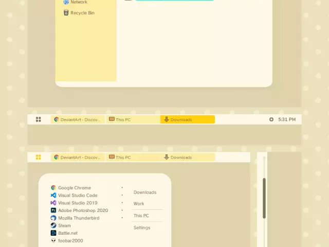 Theme Deviantart Eclipse for Windows 10 download on VSThemes.org