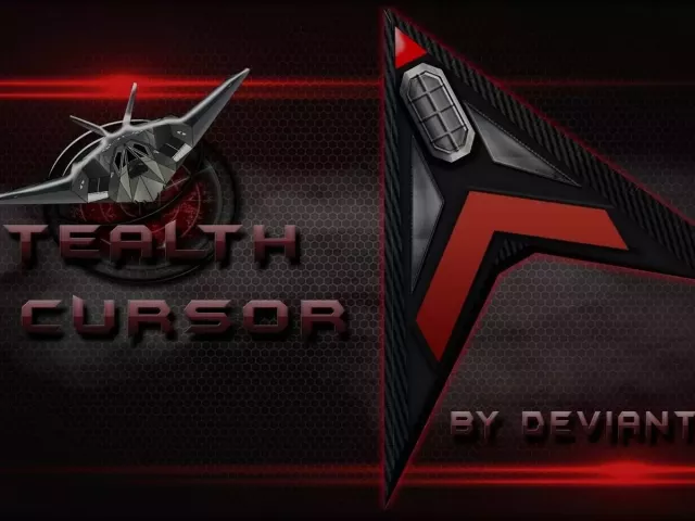 Red cursors - TOP 60 files to personalize the Windows interface