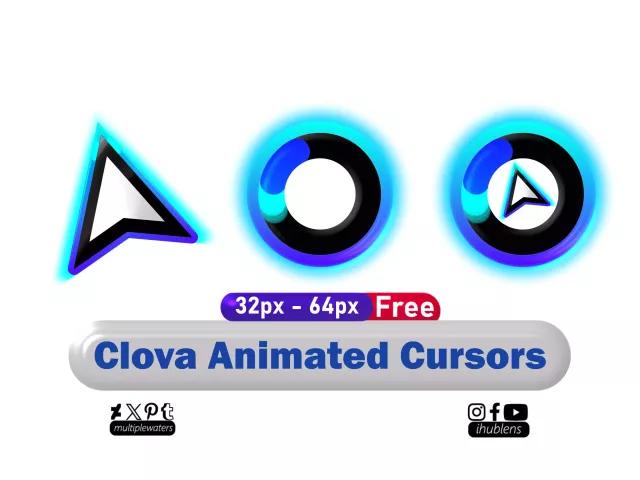 Cursors Thera v2 on Windows download on VSThemes.org