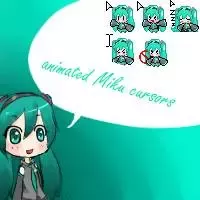 Hatsune Miku - TOP 40 files to personalize the Windows interface