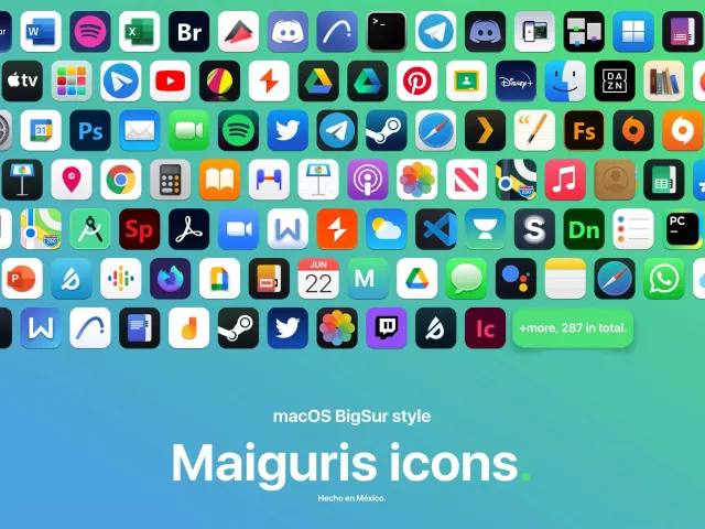 Icons macpac - in Mac OS style iPack download on VSThemes.org