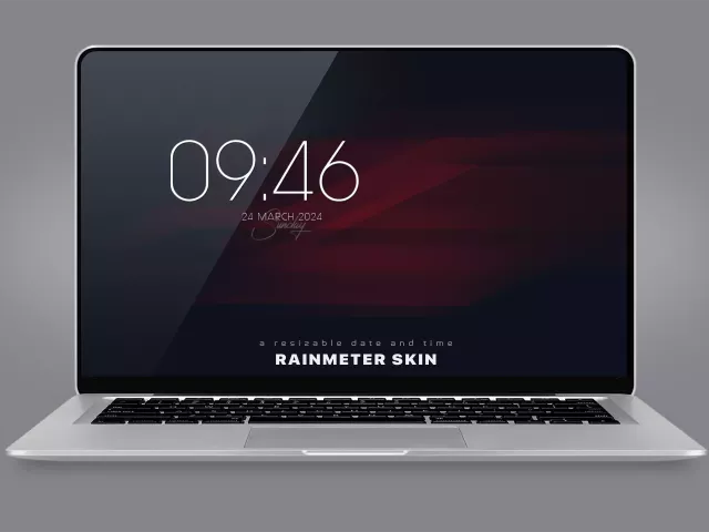 Skin Countdown Timer for Rainmeter download on VSThemes.org