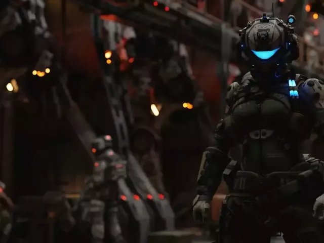 Живые обои Titanfall 2 Female Iron Yu скачать на VSThemes.org