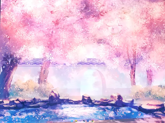 Live wallpaper Pink Alley download on VSThemes.org