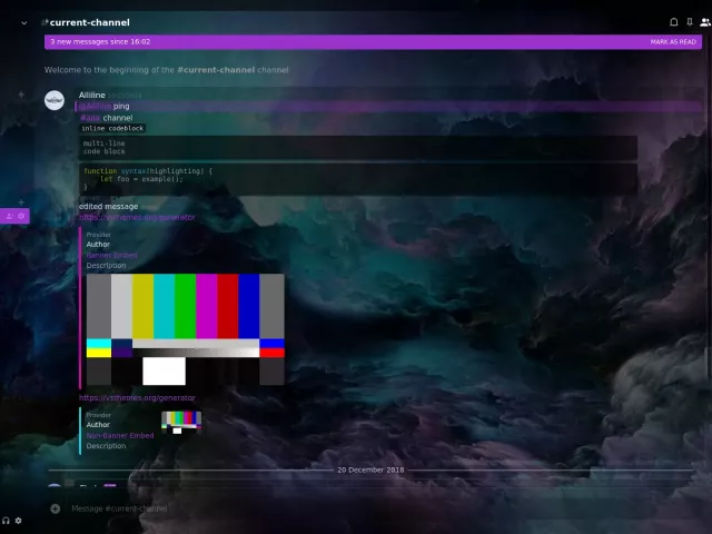 Purple Discord themes - TOP 100 files to personalize the Windows interface