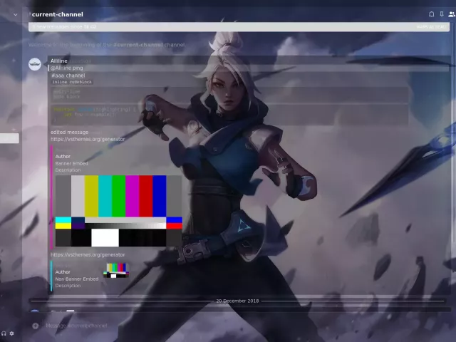 Theme valorant for Discord download on VSThemes.org