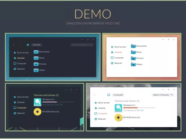 Blue themes for Windows 10 - TOP 90 files to personalize the Windows ...