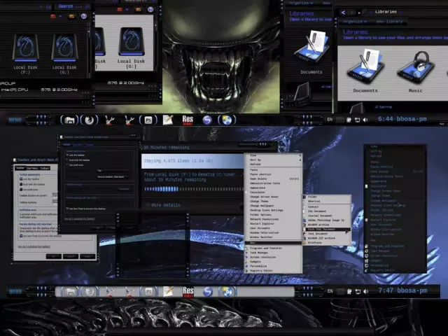 Neon Themes for Windows 7 - TOP 20 files to personalize the Windows ...