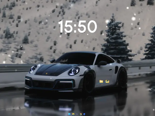 Live wallpaper Porsche 991.2 GT3 (Initial Clip) download on VSThemes.org