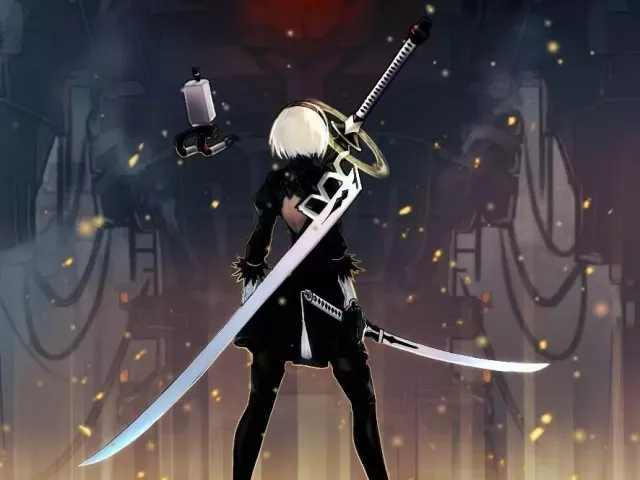 Live wallpaper 2B Voice of Memories - Nier Automata 4K download on ...