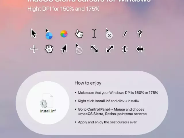 Cursors Concept 1 on Windows download on VSThemes.org