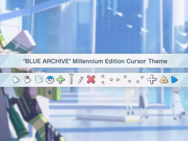 Cursors Arona - Blue Archive on Windows download on VSThemes.org