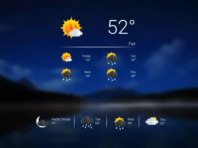 100+ Collection «Weather for Rainmeter» to personalize the Windows ...