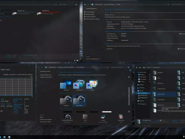 Transparent Aero Glass Themes for Windows 10 - TOP 20 files to ...