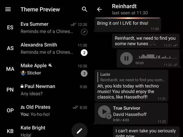 Telegram Themes (100+)