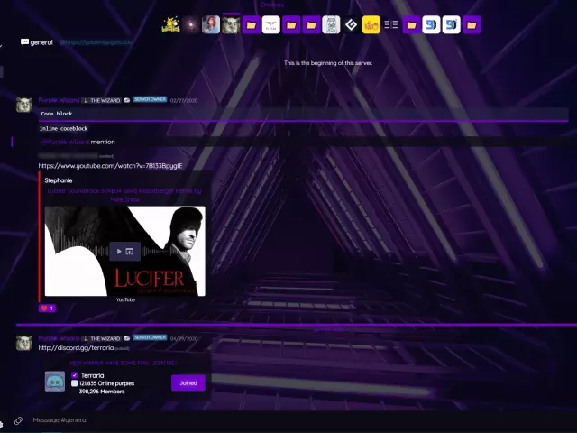Purple Discord themes - TOP 100 files to personalize the Windows interface
