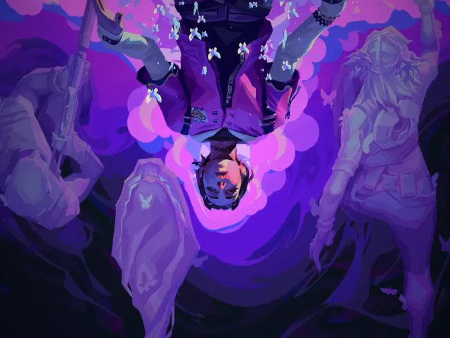 Live wallpaper Yessir Supra Knight in Roses download on VSThemes.org