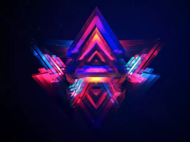 Live wallpaper Relaxing geometry download on VSThemes.org