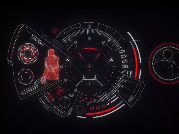 Skin IronMan-Jarvis Theme Version 2 for Rainmeter download on VSThemes.org