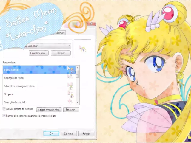 Cursors Rem from the anime Re:Zero on Windows download on VSThemes.org
