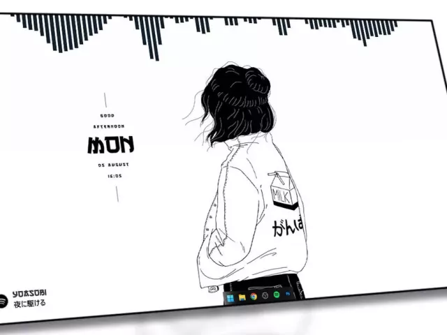Skin SquarePlayer for Rainmeter download on VSThemes.org