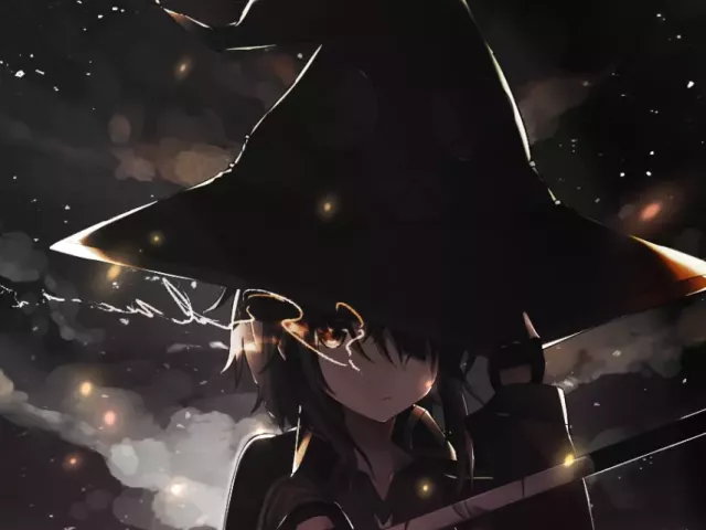 Live wallpaper Megumin - KonoSuba [4K] download on VSThemes.org