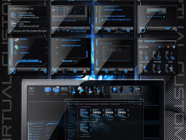 Holodeck Theme For Win7