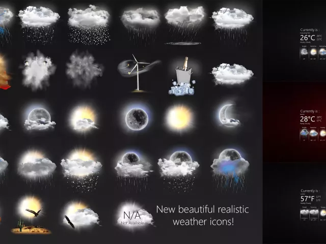 Skin Tiny Weather Animated v.UPDATED 4-FEB-2024 for Rainmeter download ...