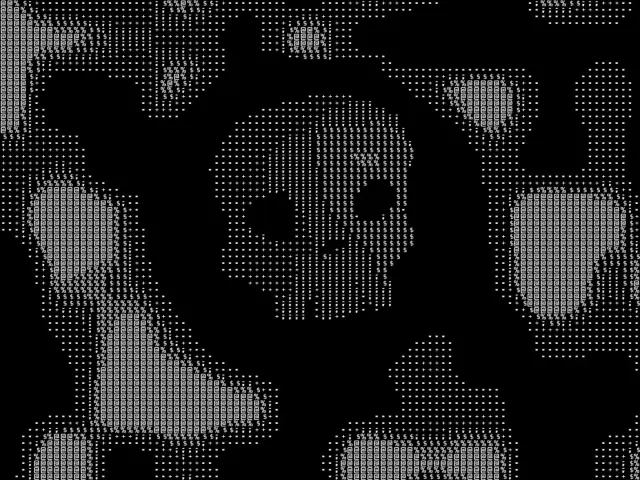 Live wallpaper ASCII sphere download on VSThemes.org