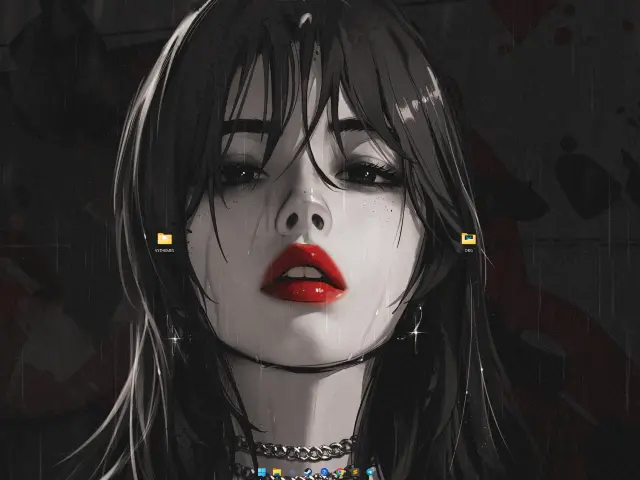 Live wallpaper Goddess Hana (GLSSWRKS) download on VSThemes.org