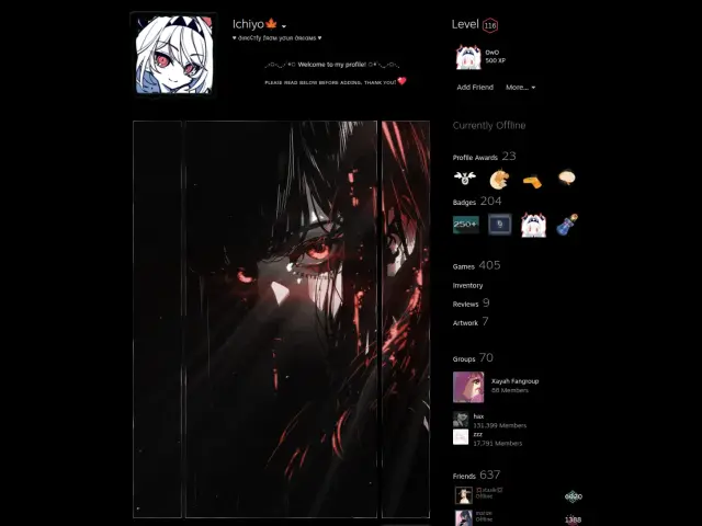 Steam Profile - Artwork Design (700+)